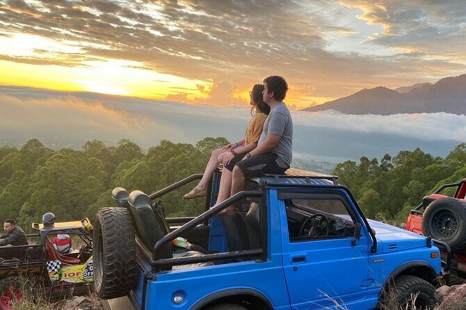 Mount Batur Jeep Sunrise, Black lava & Natural Hot Spring - Exploring the Black Lava Fields and Surroundings
