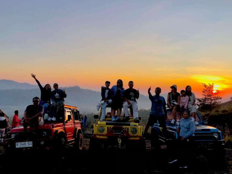 Mount batur jeep sunrise with breakfast - Key Points