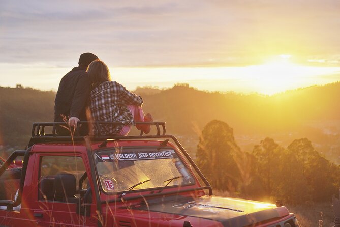 Mount Batur Sunrise Jeep Tour - The Journey Up in a 4x4 Jeep