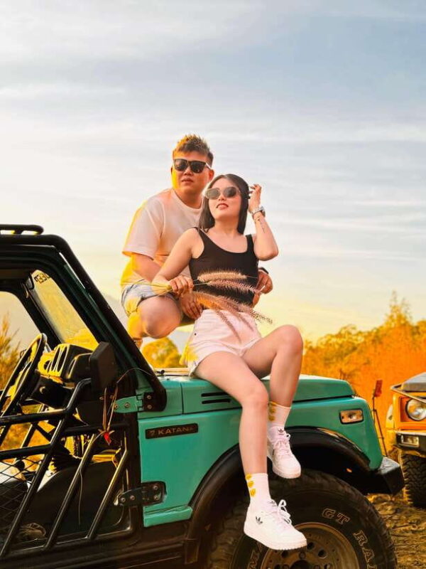 Mount Batur Sunset/Sunrise Jeep Tour & Natural Hot Springs - Key Points