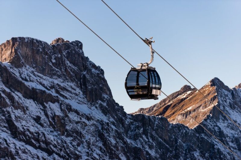 Mount Titlis: Admission Ticket - Gondola Lift Experience