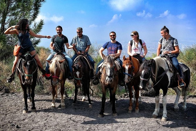 Mount Vesuvius Guided Horse Riding Tour With Sample Wine - Post-Ride Amenities