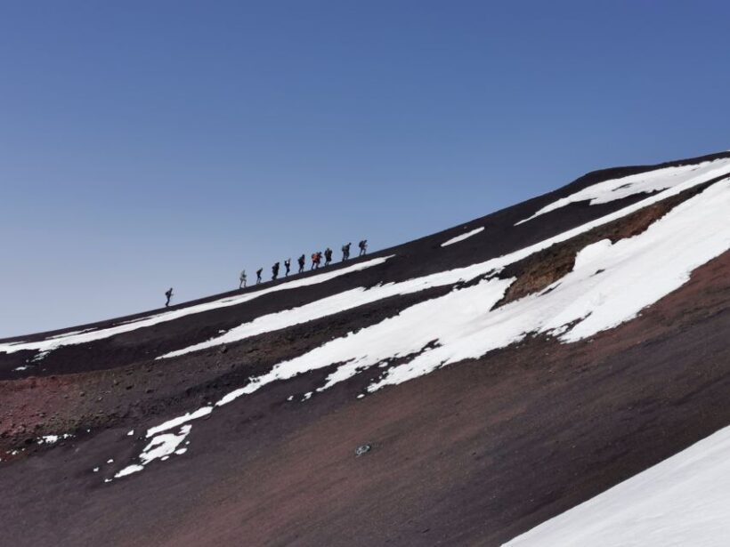 Mt Etna: Winter Trekking Tour with Optional Catania Transfer - The Itinerary in Detail