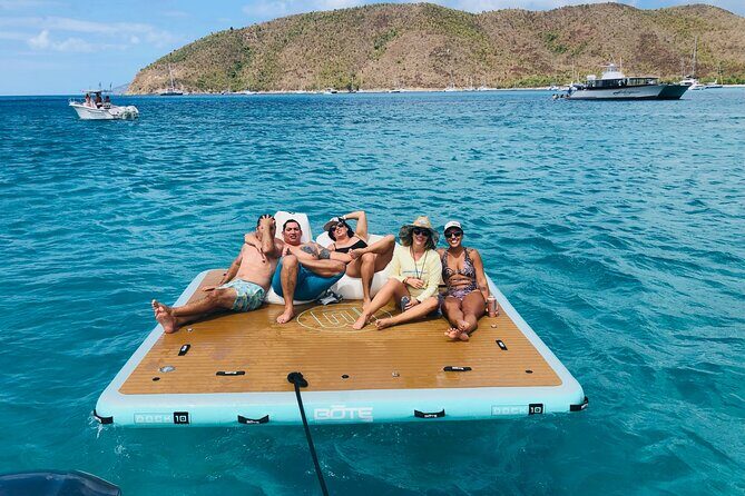 Multi Day Inflatable 7'x7' Dock Adventure with Delivery - Introducing the Inflatable 7x7 Dock Adventure on St. Thomas