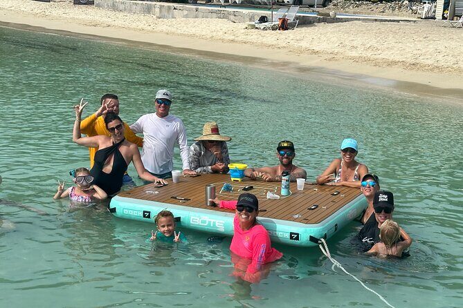 Multi Day Inflatable 7'x7' Dock Adventure with Delivery - Exploring the Beaches and Bays