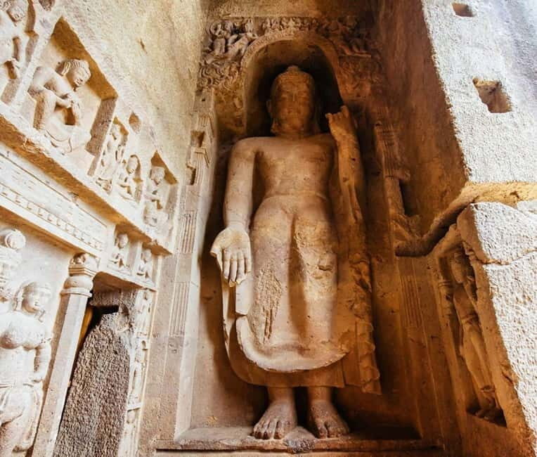 Mumbai: Buddhist Kanheri Caves with Golden Pagoda Temple - A Deep Dive into the Tour Experience