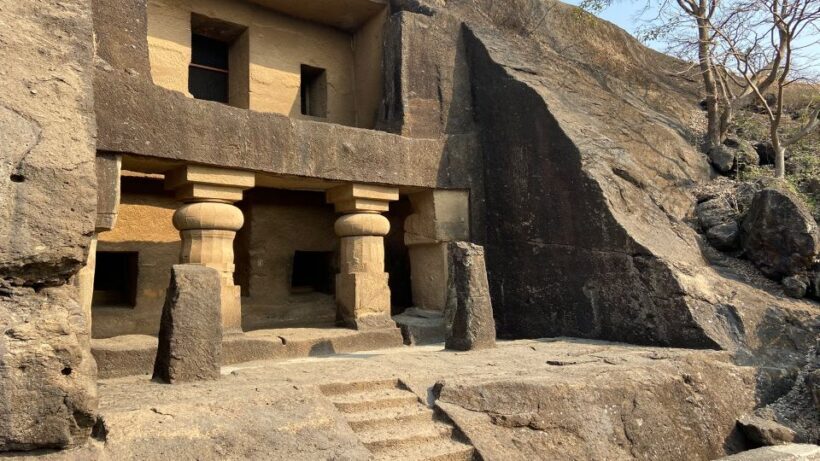 Mumbai: Kanheri Caves and The Golden Pagoda Temple - Key Points