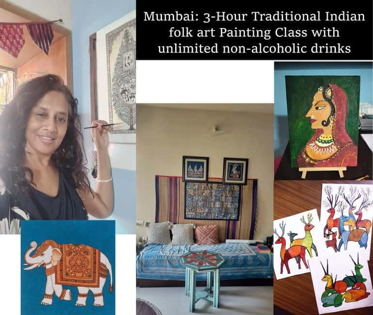 Mumbai: Painting Class with Unlimited Non-Alcoholic Drinks - An Honest Look at Mumbai’s Painting Class with Unlimited Non-Alcoholic Drinks