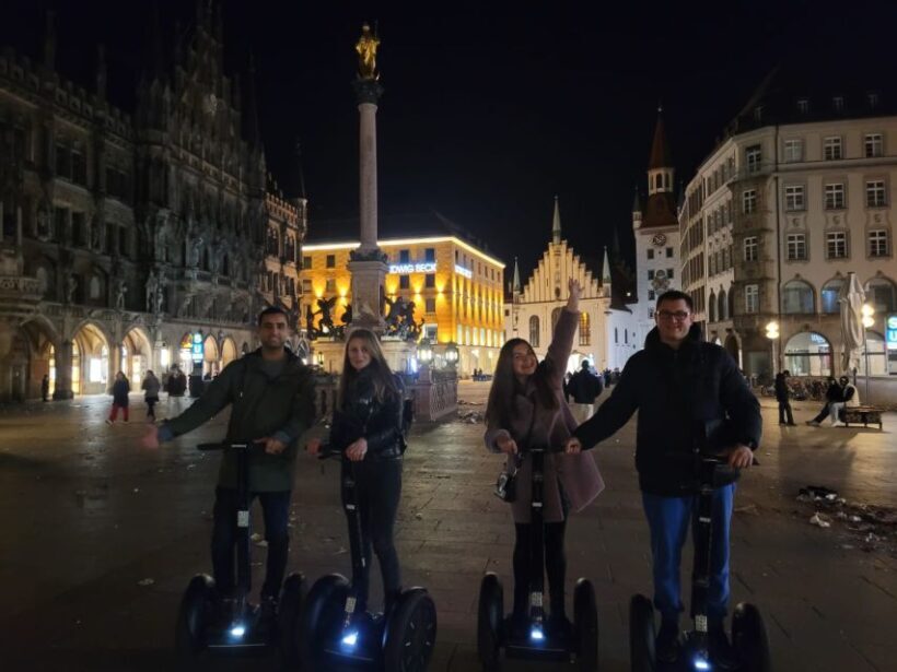 Munich: Guided City Highlights Night Tour by Segway - FAQs