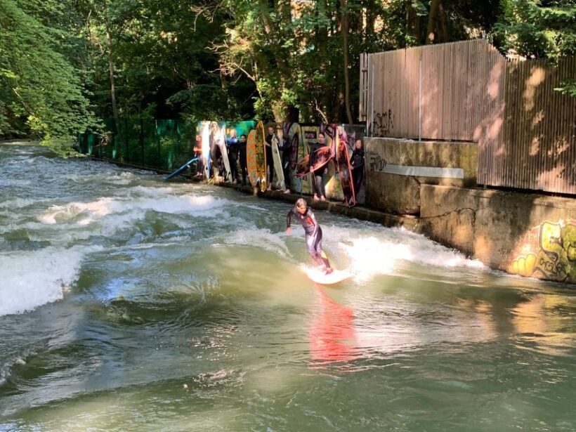 Munich Surf Experience Surfing In Munich Eisbach River Wave - Key Points