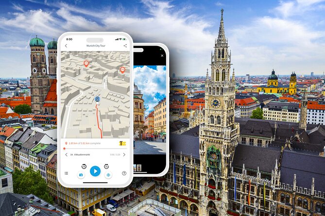 Munich Walking Tour with Audioguide on Your Smartphone - Key Points
