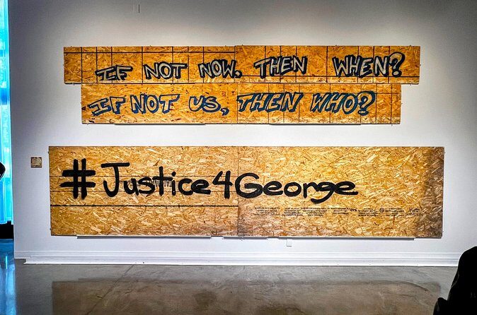 Murals and Memories from the George Floyd Protests - Listen 2 Us Studio: Voices and Perspectives