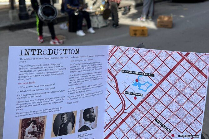 Murder by Jackson Square Interactive Scavenger Hunt - Authentic Feedback from Participants