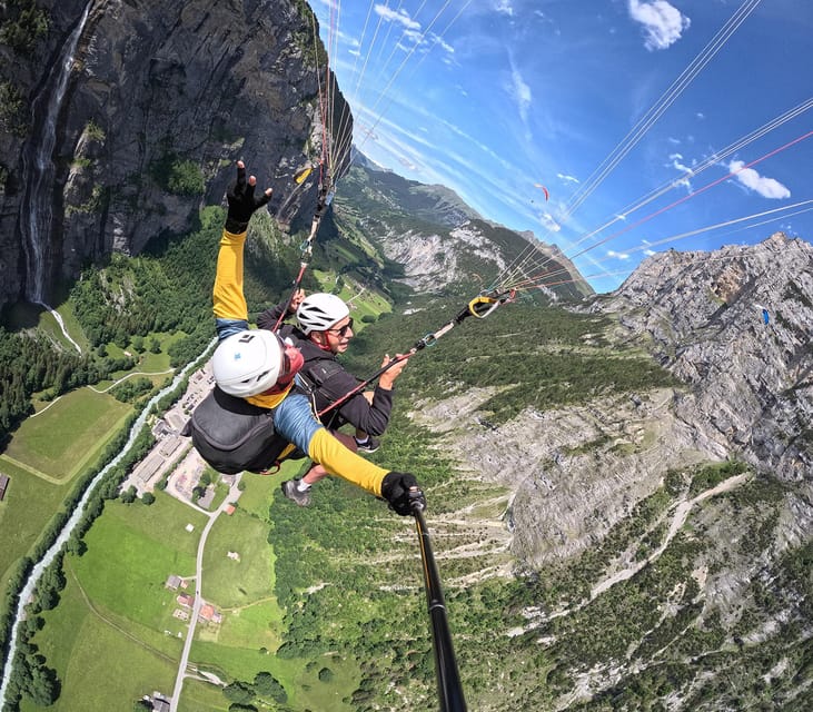 Mürren: Paragliding Over Lauterbrunnen Cliffs and Waterfalls - Reflecting on the Unforgettable Experience