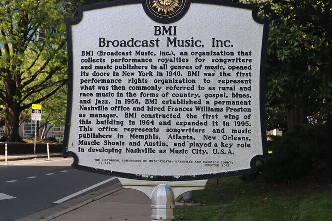 Music Row Walking Tour - Key Points