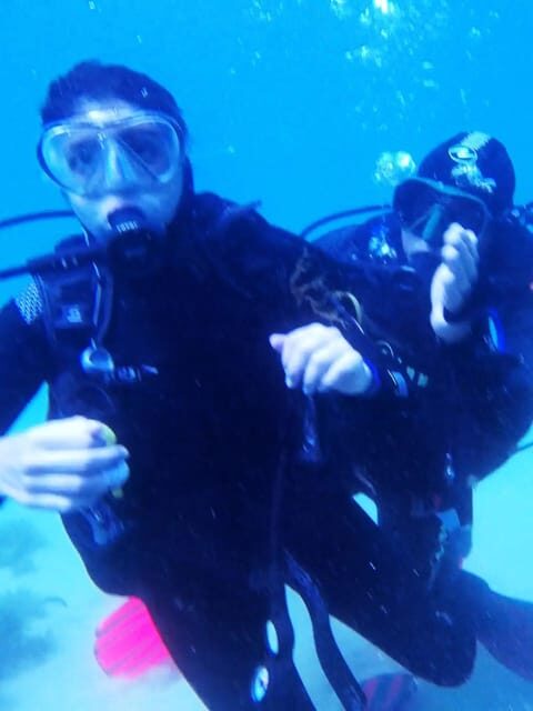 My first scuba dive into the Ocean from Sao Miguel - A Closer Look at the First Ocean Dive Experience