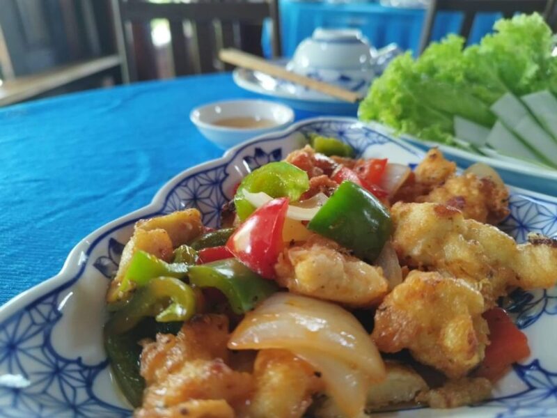 My Son Holyland Guided Tour with Boat Trip, Ricepaper making - Scenic Boat Ride on Thu Bon River