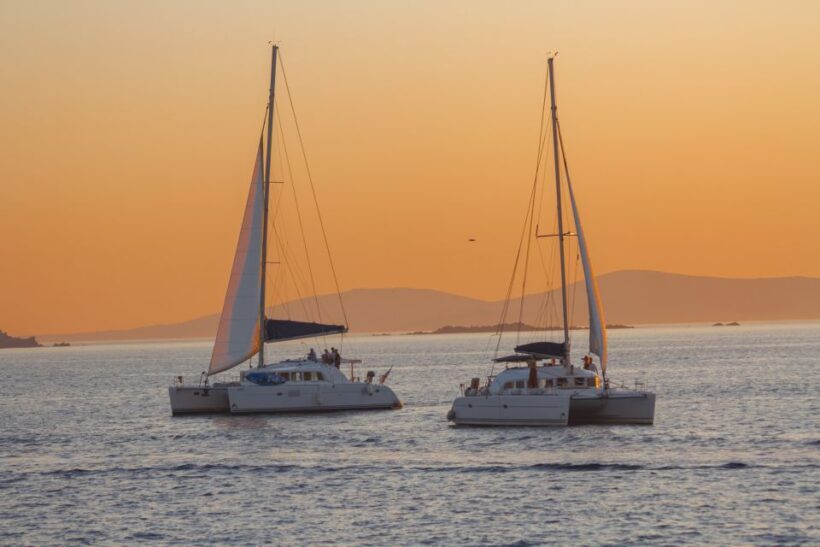 Mykonos: Catamaran Cruise with Lunch, Drinks and Transfer - The Return Journey
