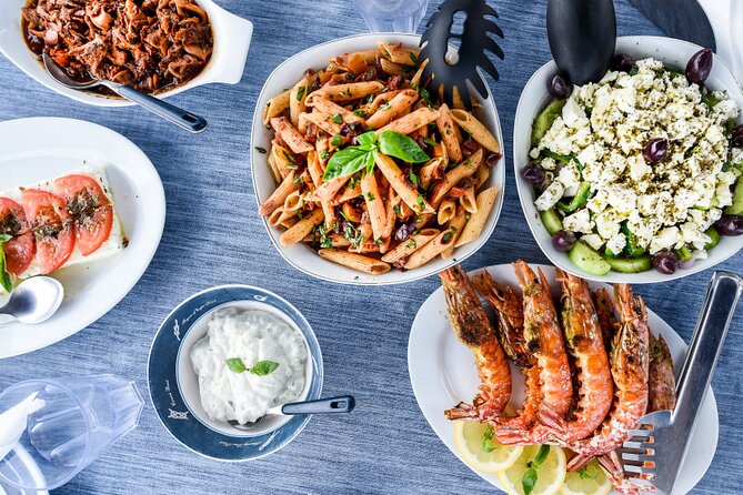 Mykonos Catamaran Daytime or Sunset Tour, 8-flavor Meal & Drinks - FAQ