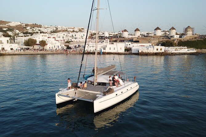 Mykonos Catamaran Sunset Semi private Cruise with transfer - Who Will Love This Cruise?