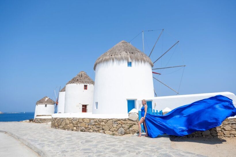 Mykonos: Flying Dress Photoshoot - The Experience: A Detailed Look
