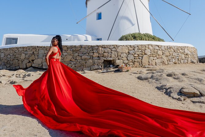 Mykonos Flying Dress Photoshoot - Accessibility and Inclusivity