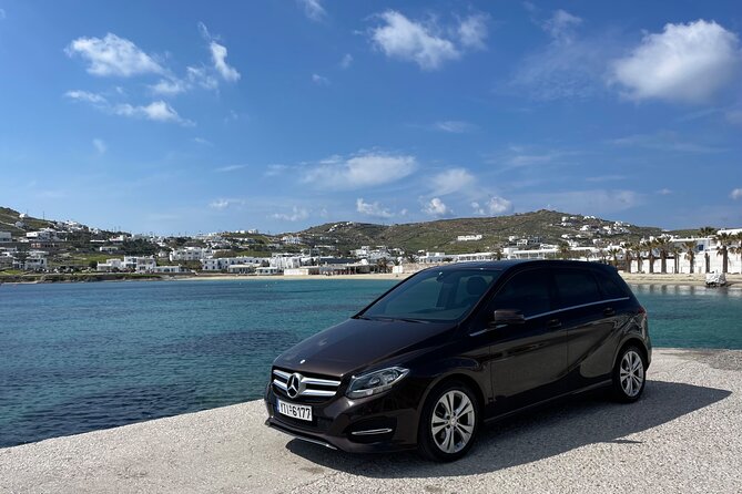 Mykonos Island VIP Transfers: 24/7 Private Transportation 1-Way - Convenient and Stress-Free Travel