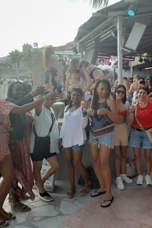 Mykonos Semi Private Bus Tour in English/Spanish - Key Points