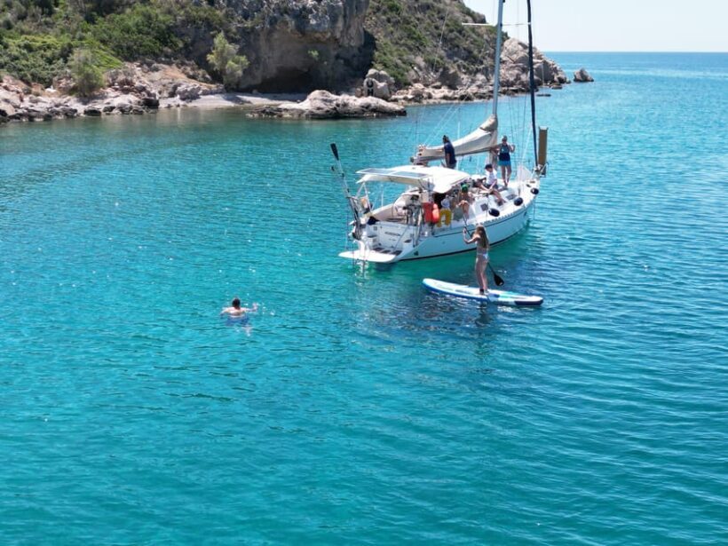 Nafplio Sun Sail Cruises | Semi-Private Half Day | With Meal - The Water Kids and Family Friendly Vibe