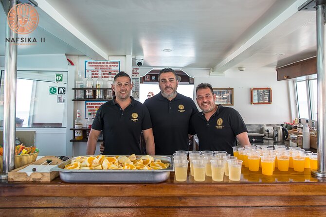 Nafsika II Half Day Cruise Swimming to Blue Lagoon Water Slide - Overview of the Nafsika II Half Day Cruise