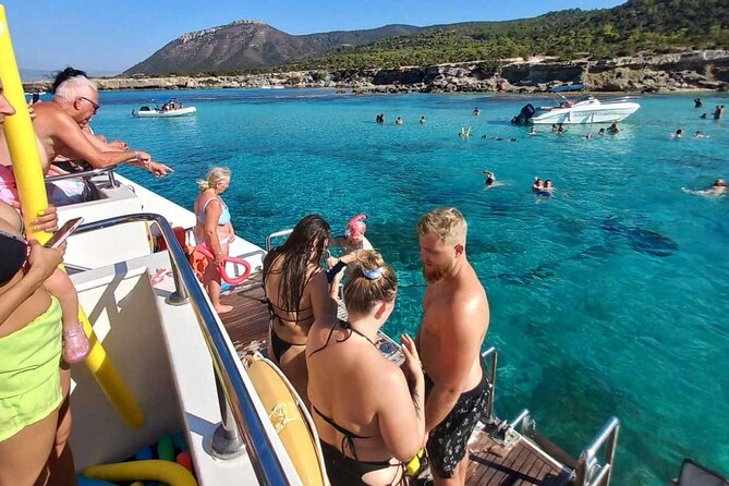 Nafsika II Half Day Cruise Swimming to Blue Lagoon Water Slide - Onboard Amenities and Refreshments