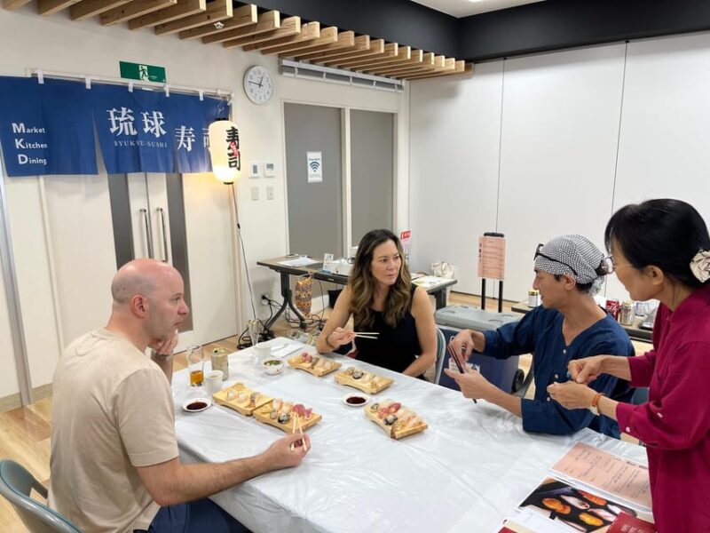 Naha Makishi Public Market : Sushi Making Experience - Important Information