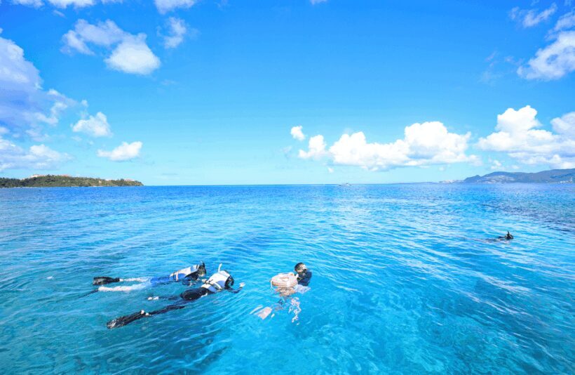 Naha, Okinawa: Keramas Island Snorkeling Day Trip with Lunch - Lunch and Breaks