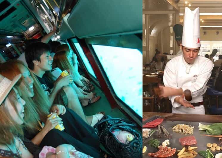 Naha: "Orca" Spotting Glass Bottom Boat & Sams Famous Steak - An Honest Look at the Experience