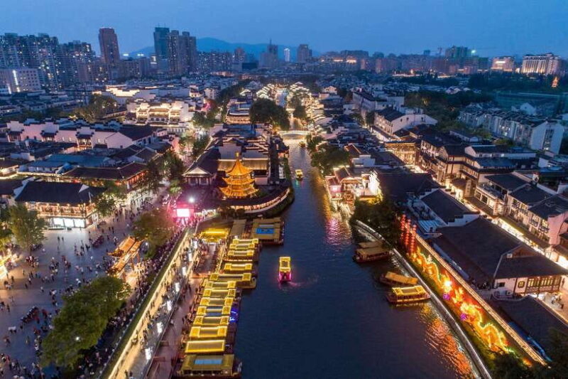 Nanjing:Night Cruise-Qinhuai River&Night Visit-Zhonghua Gate - Key Points