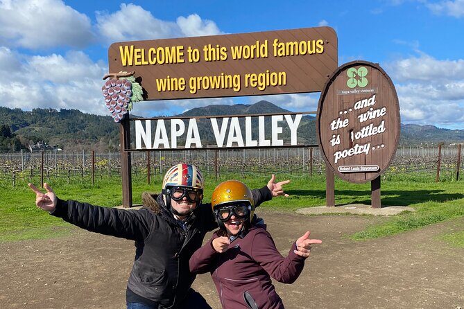 Napa Valley Classic Sidecar Wine tours - Key Points