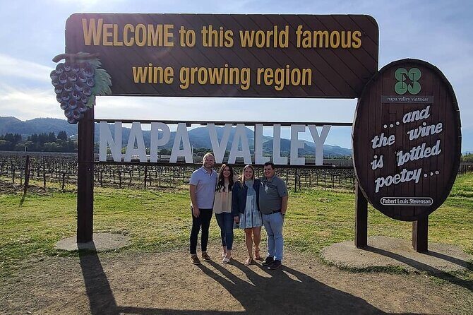 Napa Valley Winery Open Air Tour - Key Points