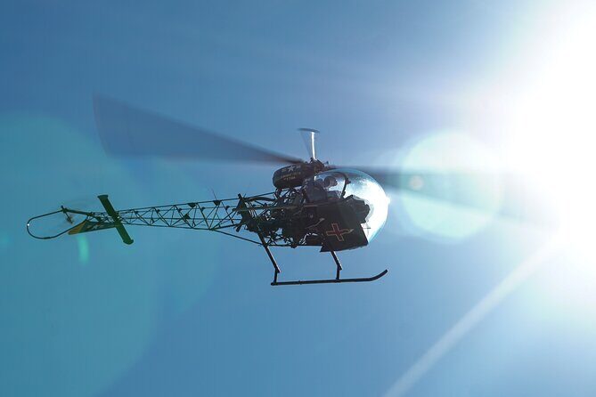 Napier Helicopter Flight & Classic Car Transfer - Key Points