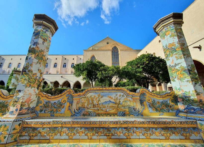 Naples: Church Of Santa Chiara Guided Tour - Key Points