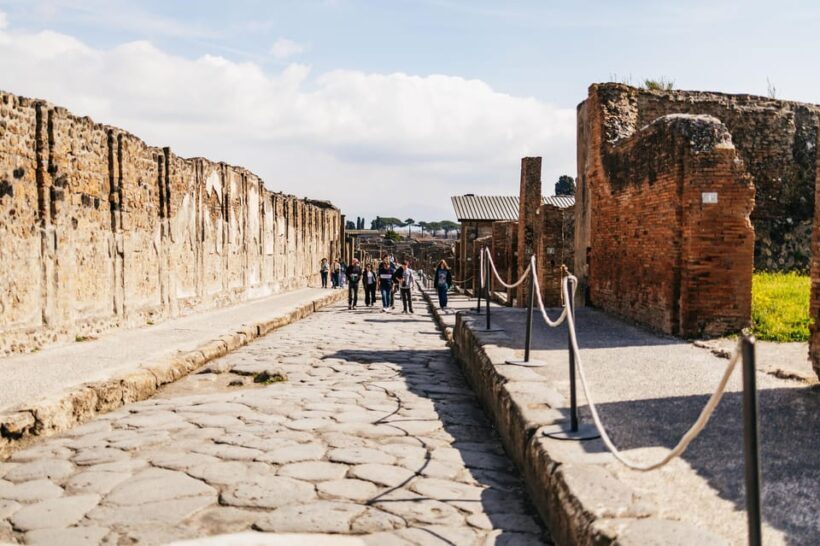 Naples: Pompeii and Mt. Vesuvius with Lunch and Wine Tasting - Key Points