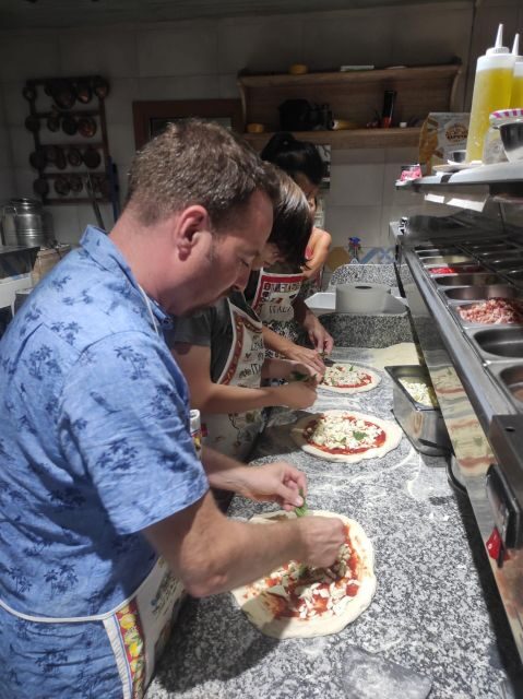 Naples: Small Group Pizza Making with Drink Included - How the Cooking and Topping Process Works