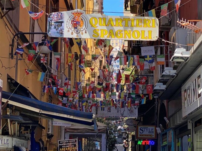 Naples: Spanish Quarters Walking Tour - The Itinerary in Detail