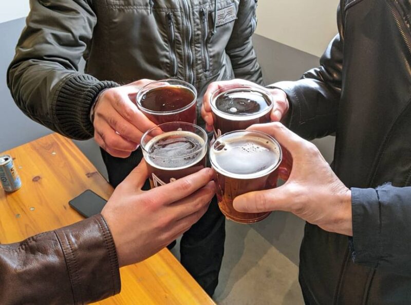 Nara - Craft Beer, Sake, and Food Walking Tour - Craft Beer and Sake Tasting