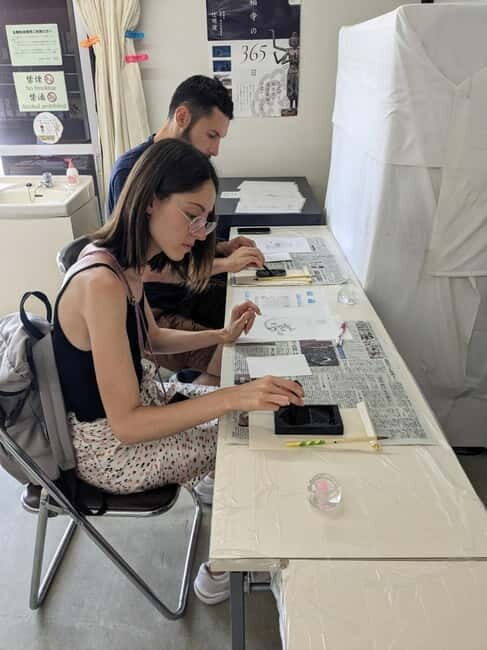Nara: Create Calligraphy Art at Kohfuku-ji with Local Artist - What You Can Expect During the Workshop