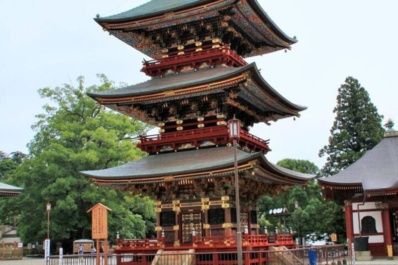 Narita Shinshoji Temple and Sakura Samurai Residences by Car - Itinerary and Locations