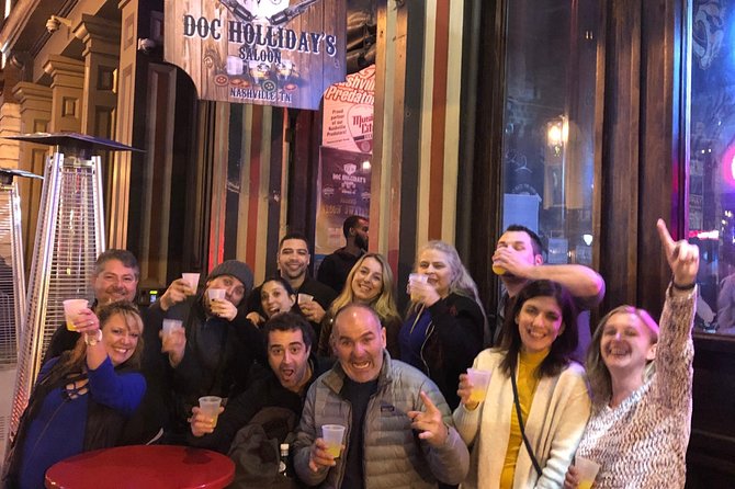 Nashville All-Inclusive Nighttime Pub Crawl with Moonshine, Cocktails, and Beer - Ending the Night