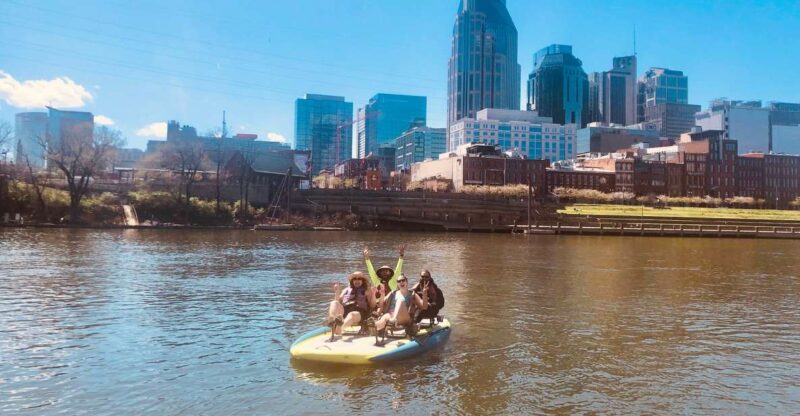 Nashville: Downtown Pedal Boat Rental for 2 to 4 People - What’s Included: Ease and Convenience