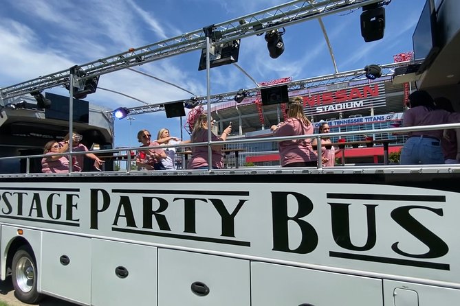 Nashville Open-Air Public Party Bus Tour with Onboard DJ & Bartender - The Itinerary: What You’ll See and Do