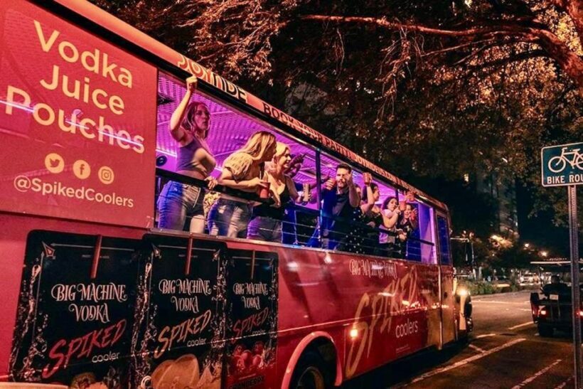 Nashville: Party Bus with DJ and Bar - Transportation, Timing, and Group Size