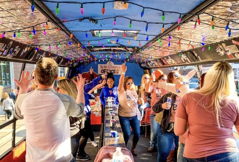 Nashville: Party Bus with DJ and Bar - Key Points